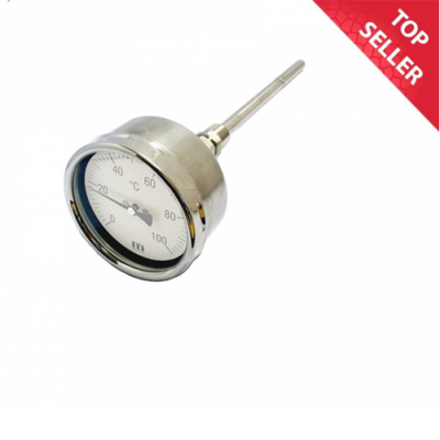 Horizontal Rigid Stem Dial Thermometer – Iprocess